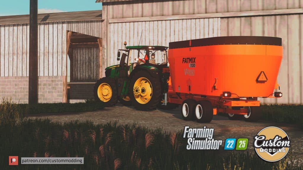 Upcoming FS25 Mod: Valmetal Fatmix 1130 Mobile & Stationary Mixers ...