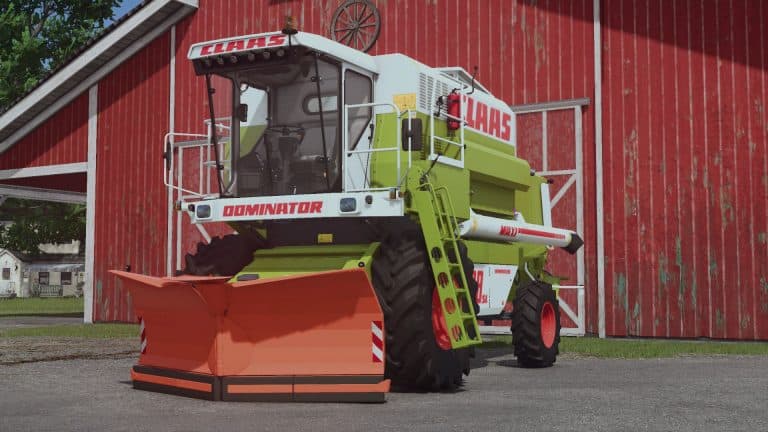 Claas Dominator Snowbine V1.0 | FS25 Mod Download