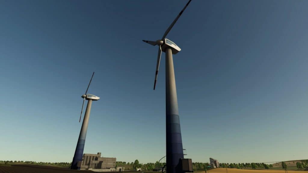 Large Wind Turbine v1.1.0.0 | FS25 Mod Download