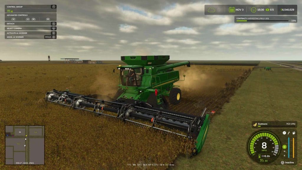 John Deere STS Combines v1.0 | FS25 Mod Download