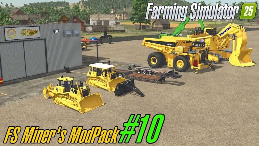 FS Miner’s Mod Pack #10 (September 2025) v1.0 | FS25 Mod Download