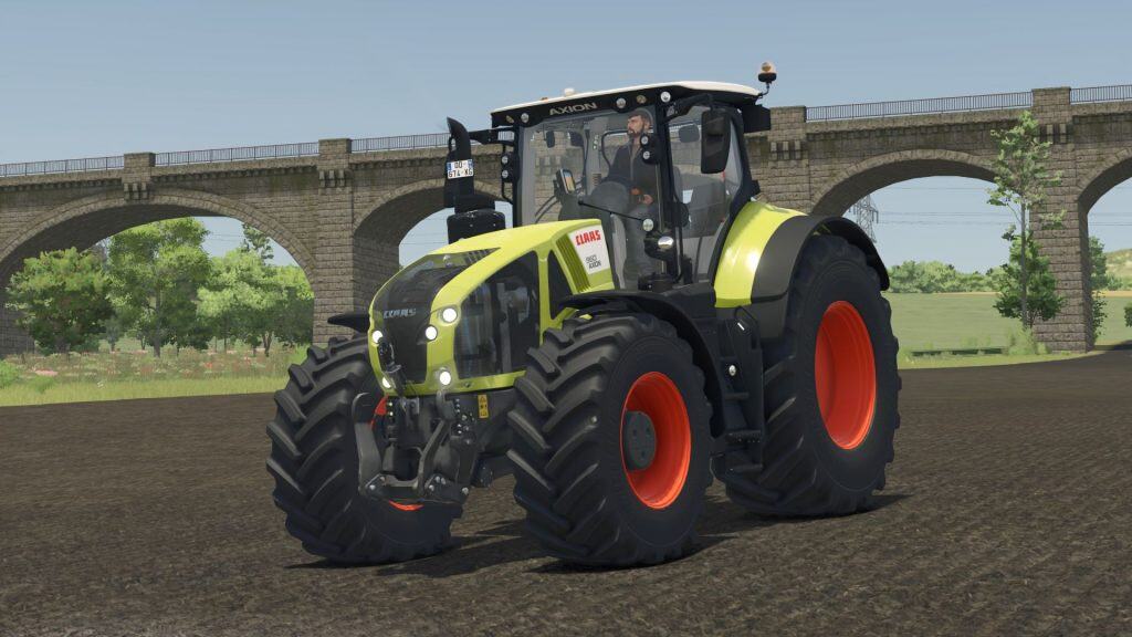 Claas AXION 920-960 Rust Edition v1.2 | FS25 Mod Download