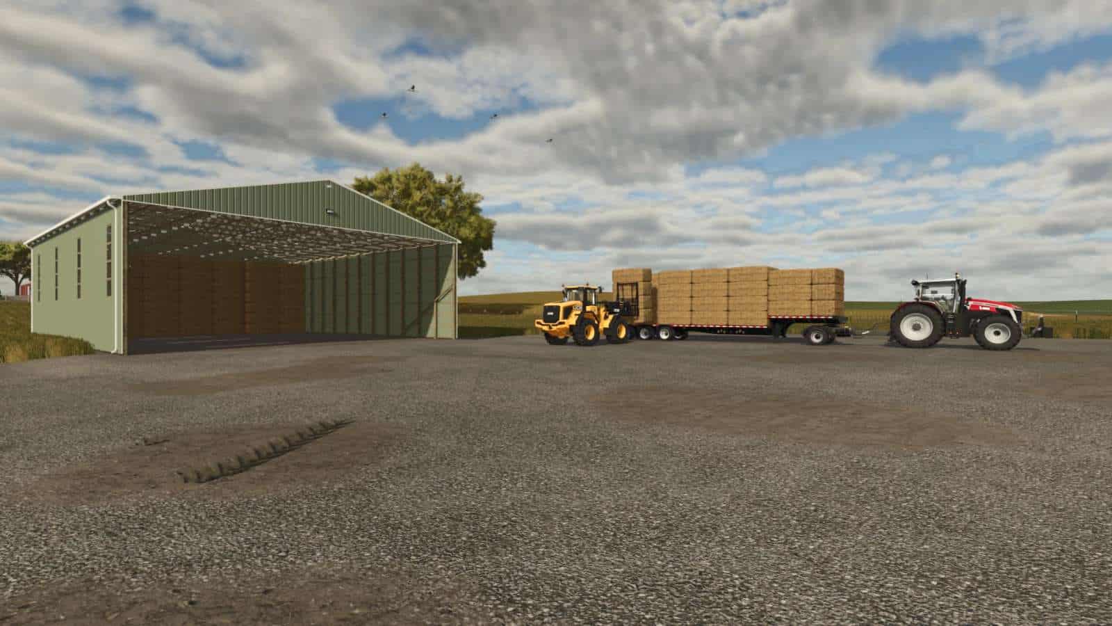 60×80 Bale Storage v1.0 | FS25 Mod Download