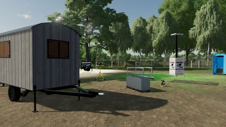 Construction site pack V1.0 | FS25 Mod Download