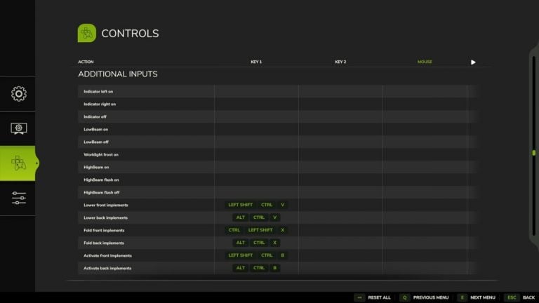 Additional Inputs v1.0 | FS25 Mod Download